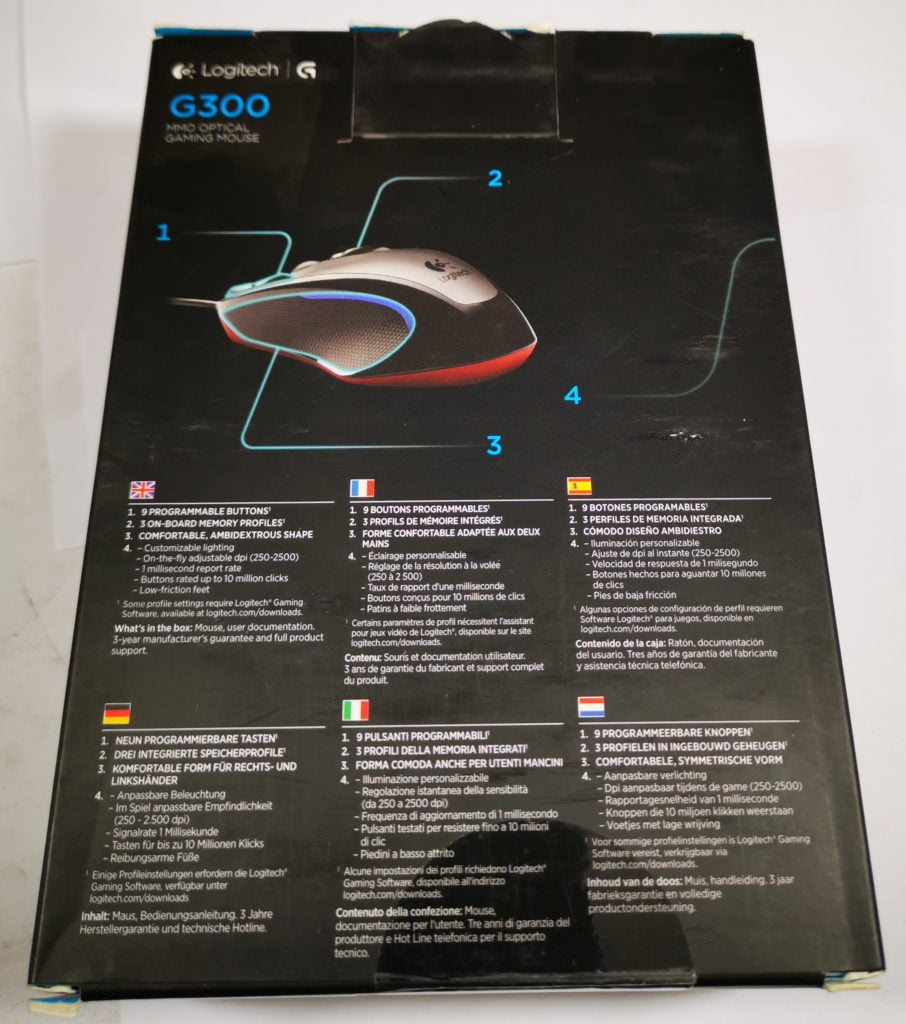 Logitech G300 Optical Gaming Mouse | Concept Management UK